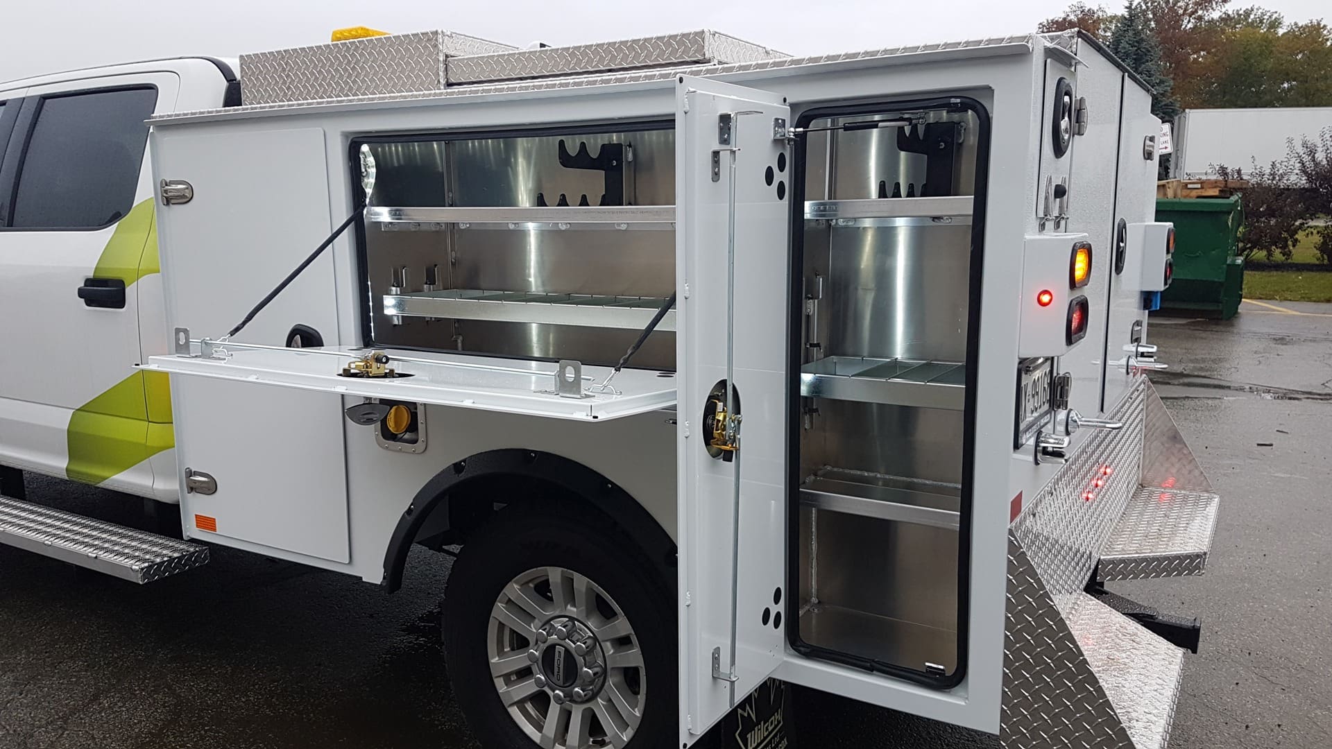 Wilcox Bodies Service Bodies | Aluminum Service Truck Bodies